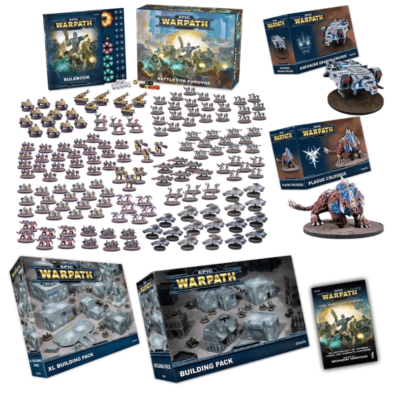 Mantic’s Affordable Answer to 40k, Epic Warpath is a Go!